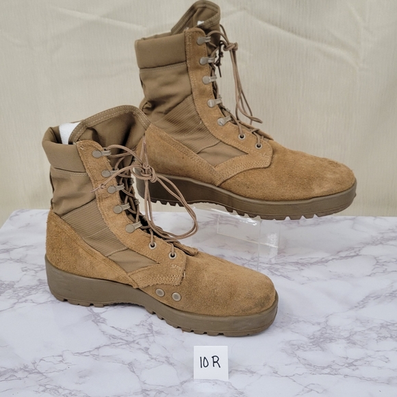 Vibram | Shoes | Vibram Sole Hot Weather Army Combat Boot Coyote R ...